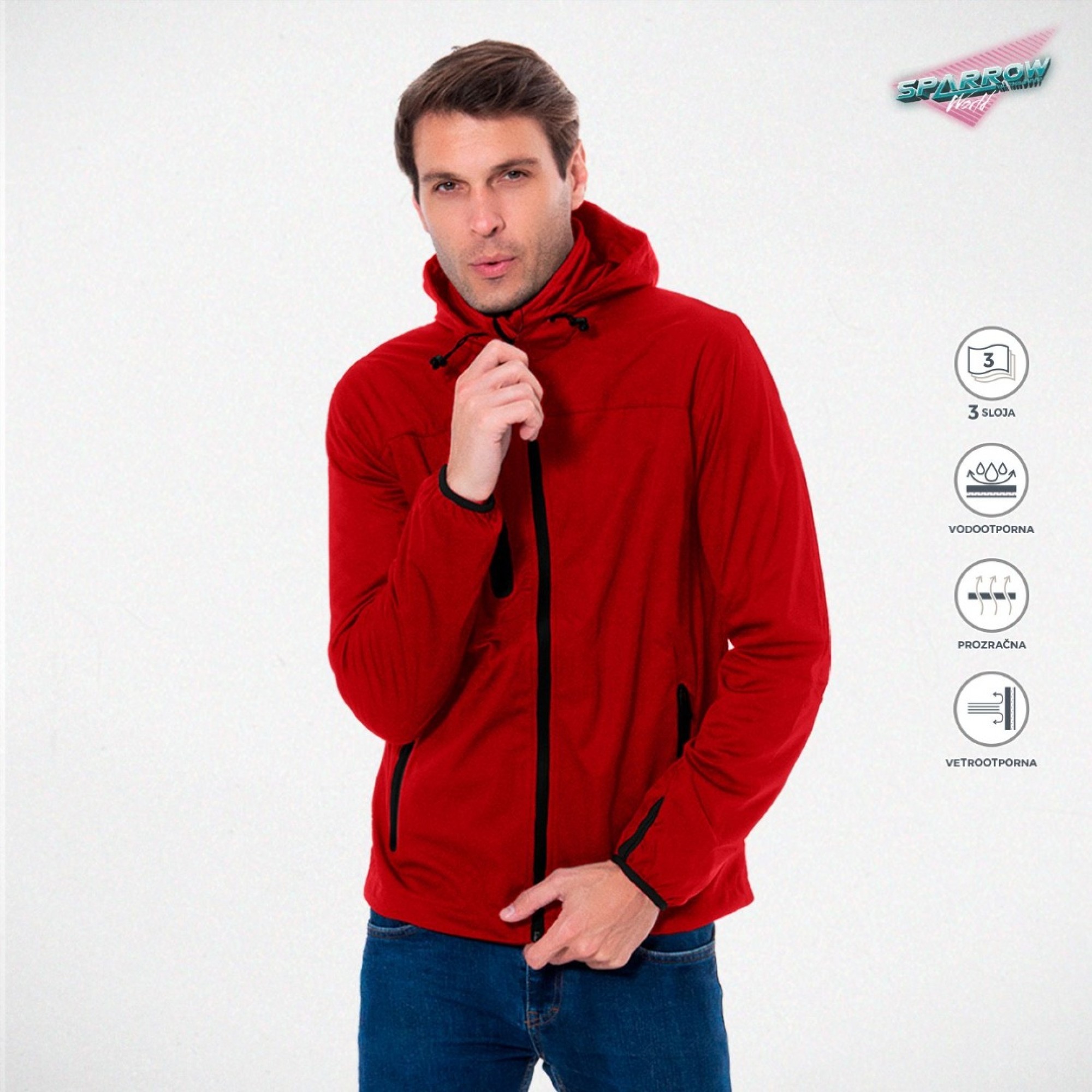 Spider Protect Softshell jakna- - Sparrow World