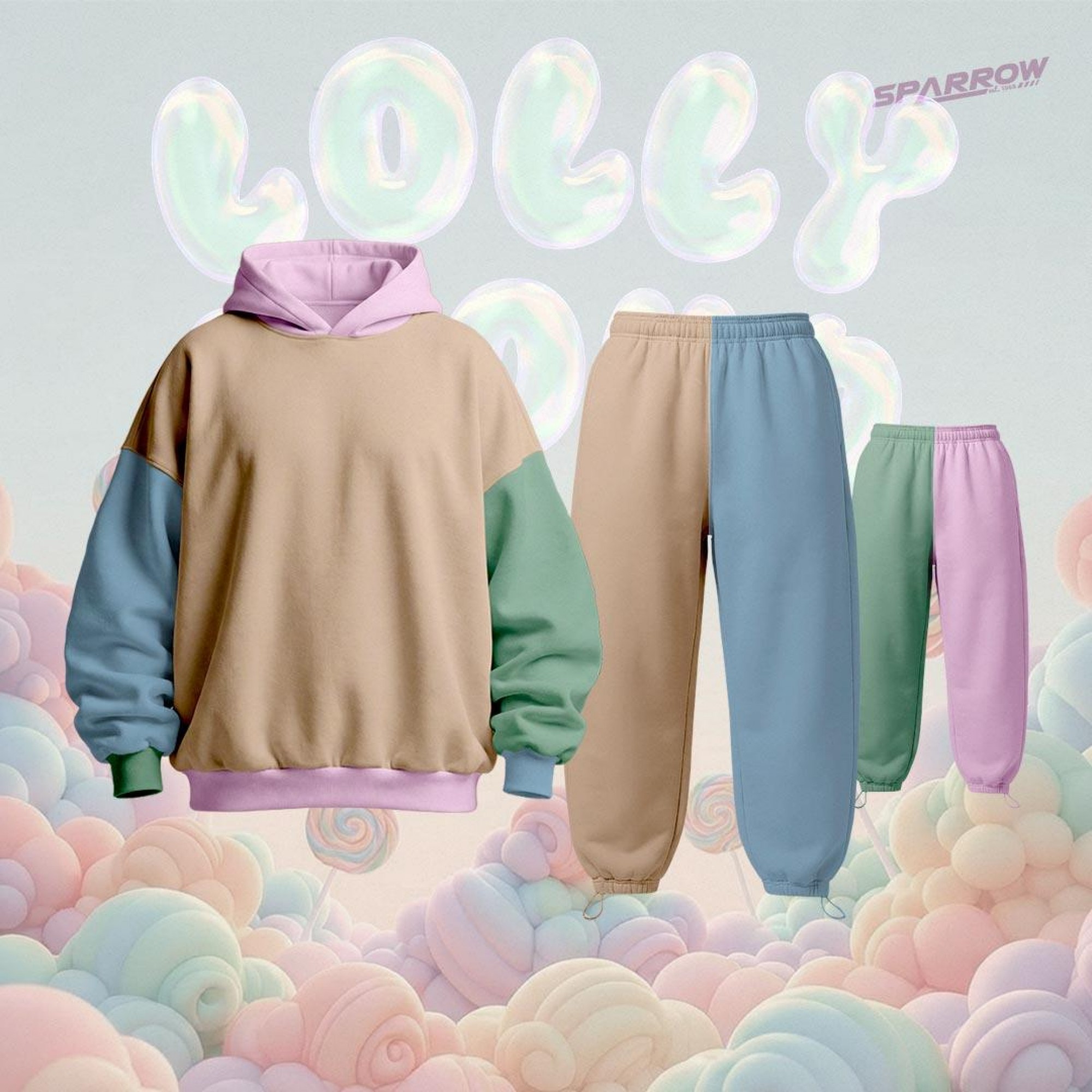 LOLLY CLOUD BIG BAGGY komplet - Sparrow World